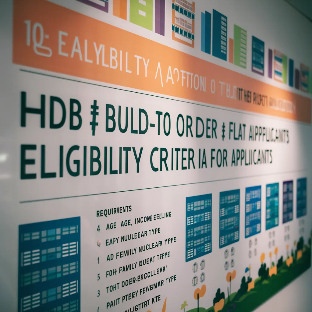 Eligibility criteria for HDB BTO flat - 9creation