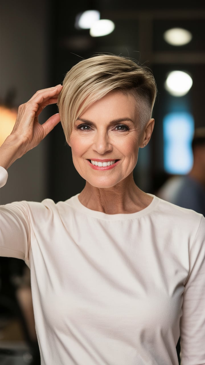 30 Unique Low Maintenance Haircuts for Women Over 50 in 2025