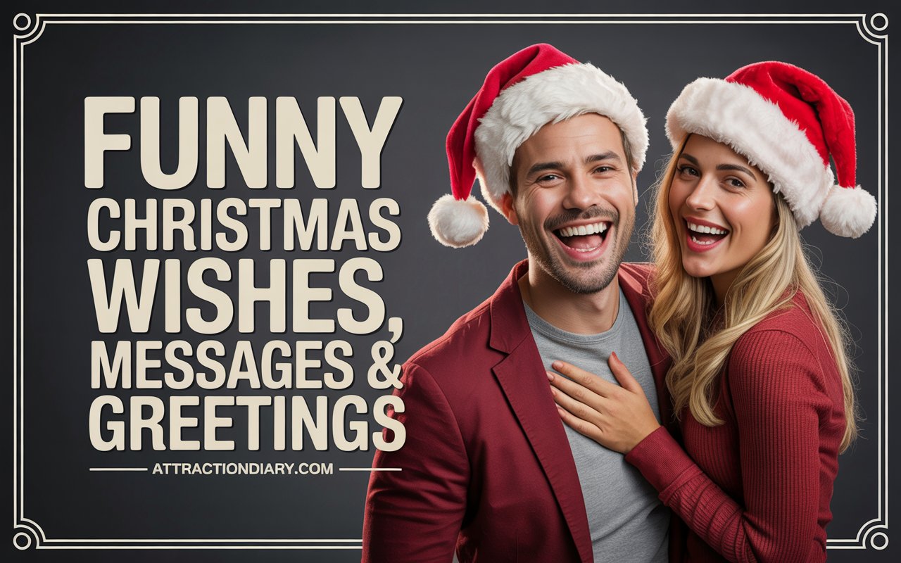 100+ Funny Christmas Wishes, Messages & Greetings - Attraction Diary