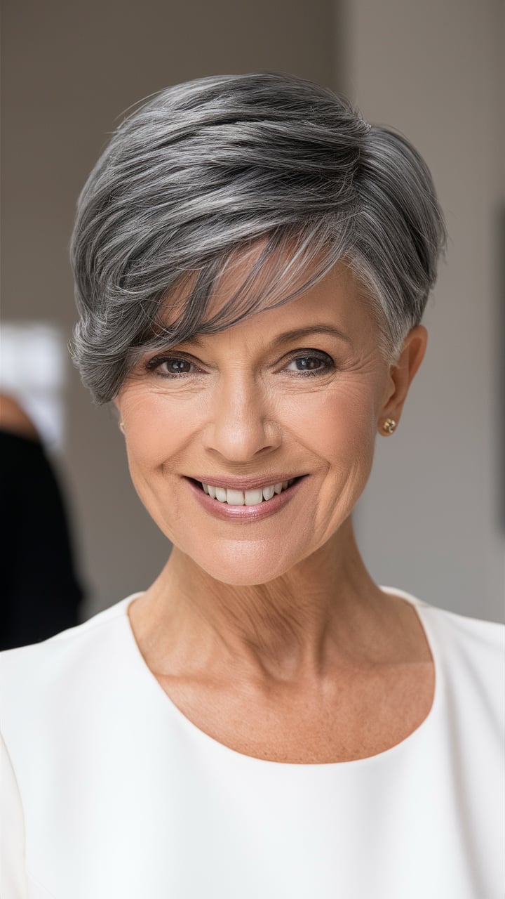 30 Unique Low Maintenance Haircuts for Women Over 50 in 2025