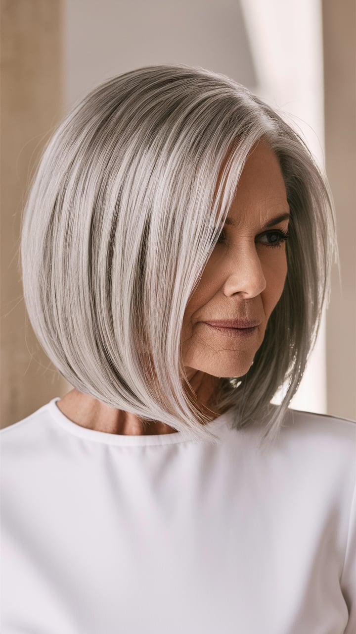 30 Unique Low Maintenance Haircuts for Women Over 50 in 2025