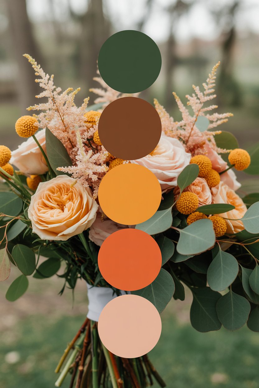 Fall Wedding Colors That Capture the Magic of Autumn - Luxe Locks Studio