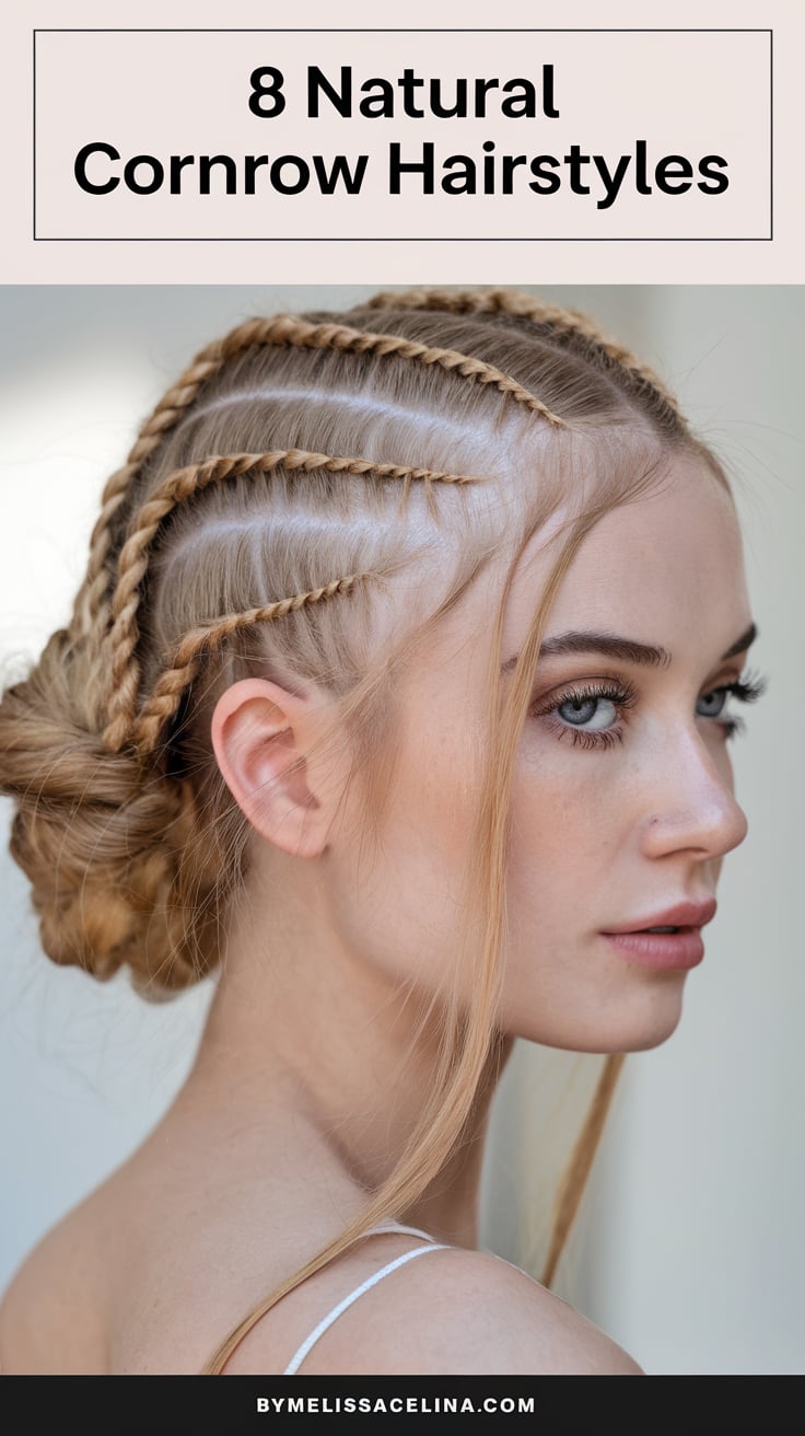 8 Natural Cornrow Hairstyles: Elegant, Versatile, and Protective – By ...