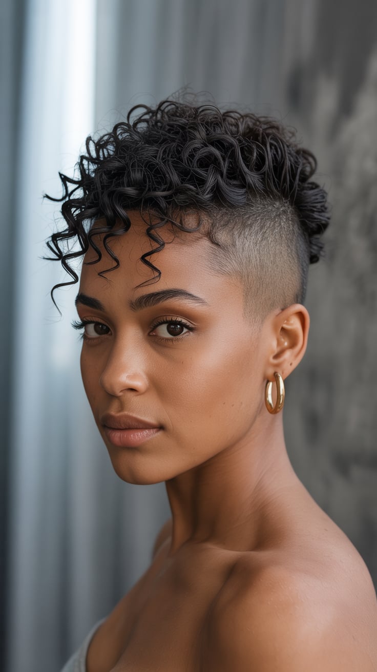 15 Short Curly Hairstyles for Black Women