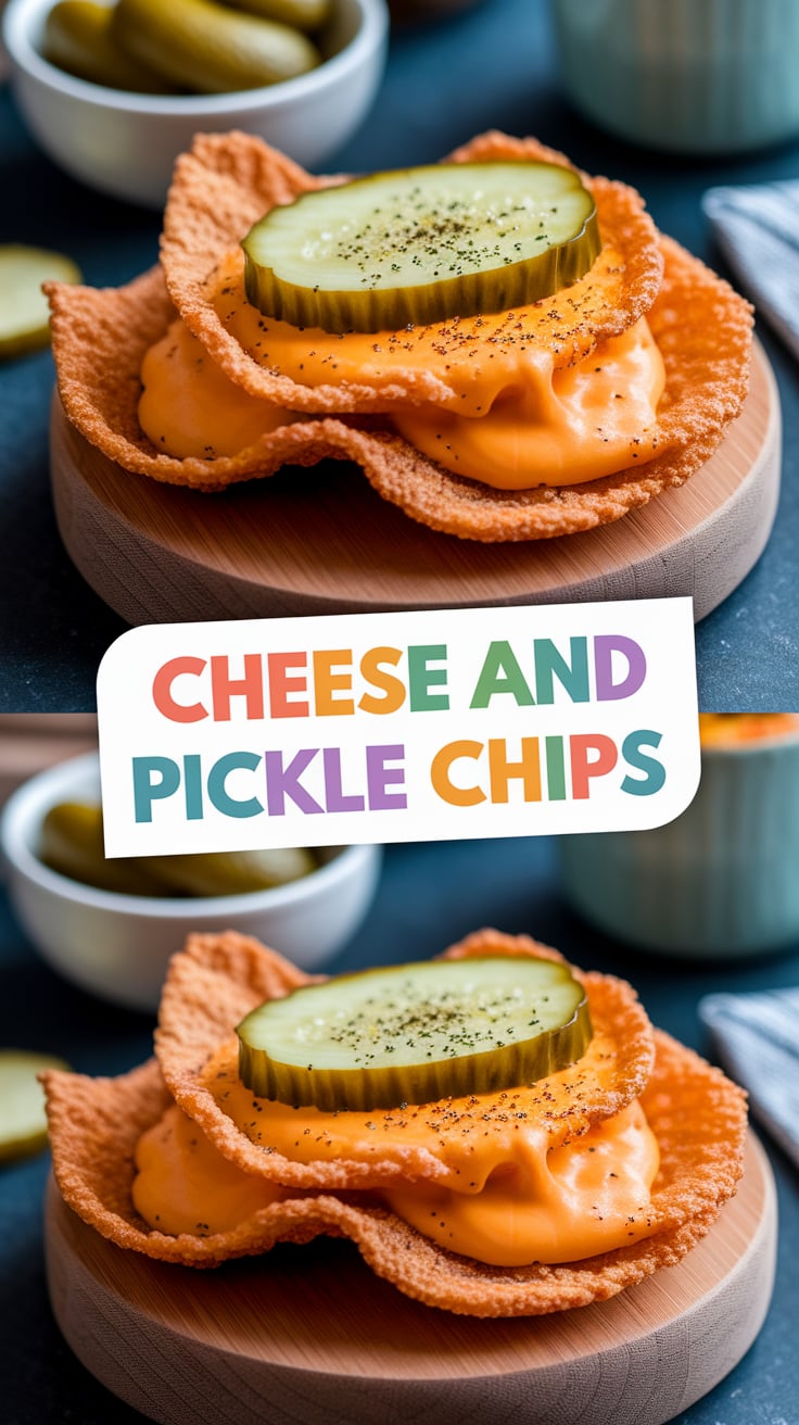 Cheese and Pickle Chips: The Ultimate Low-Carb Snack That’s Crispy ...