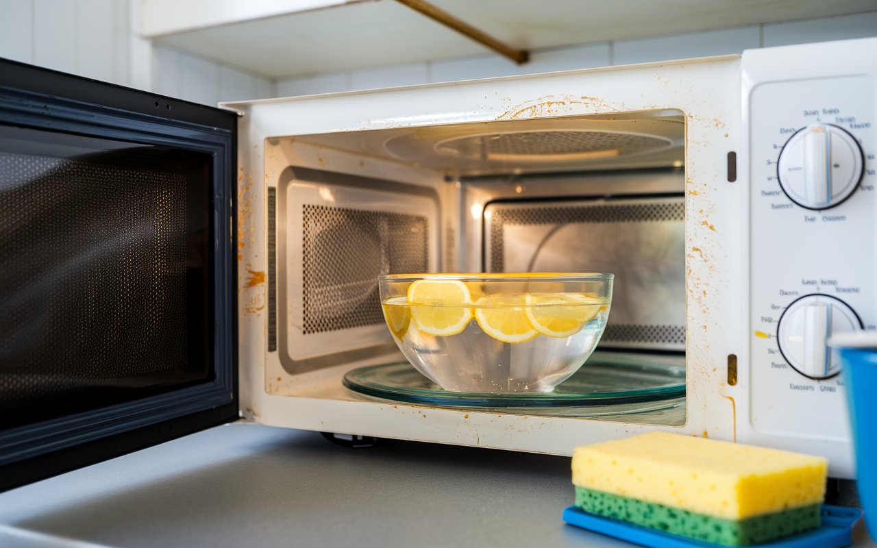 How To Clean Your Microwave Without Scrubbing: Easy Tips for a ...