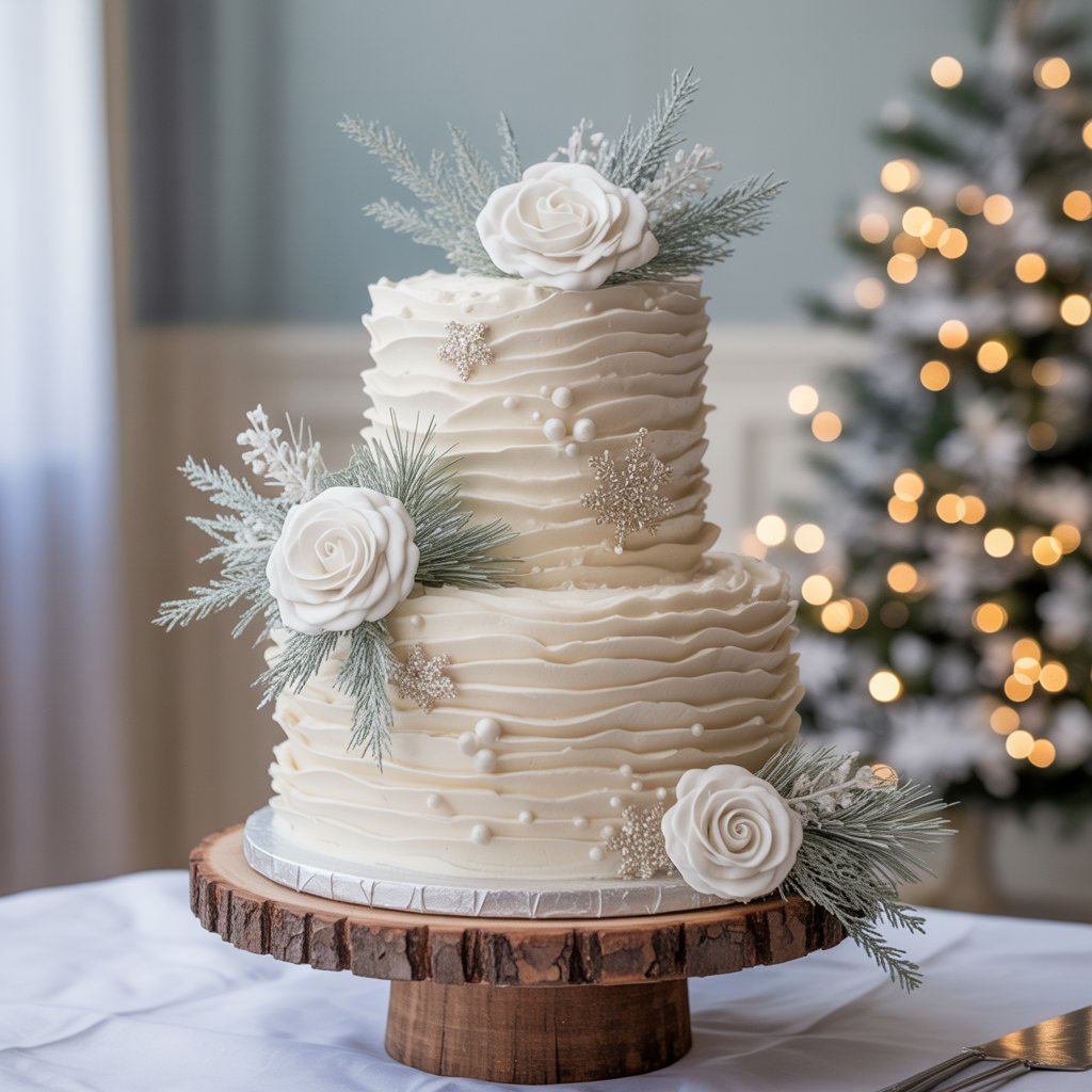 Winter Wedding Cakes: Cozy, Elegant & Delicious Designs for Cold ...