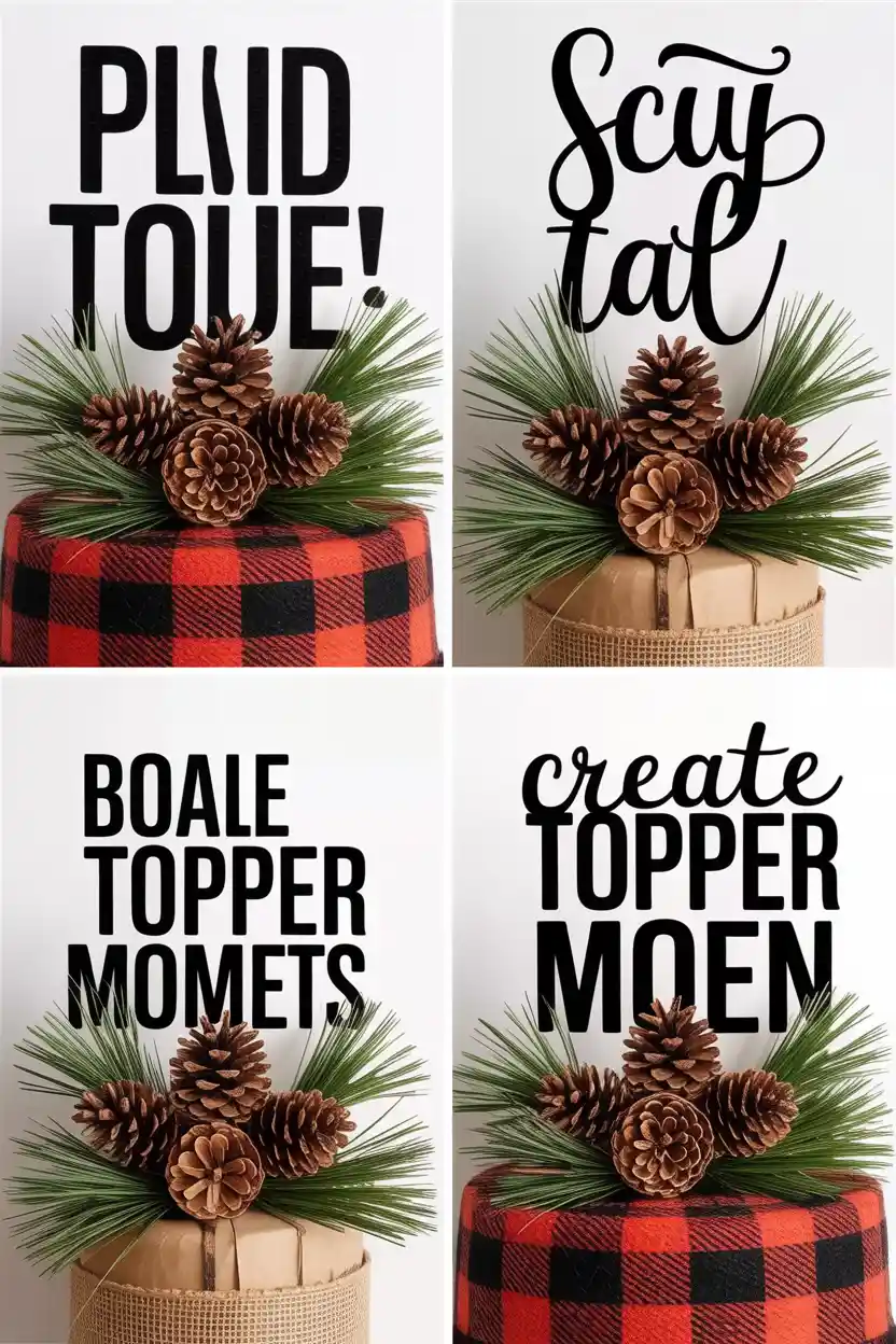 9 Buffalo Plaid Christmas Tree Toppers That Will Make Your Tree the ...